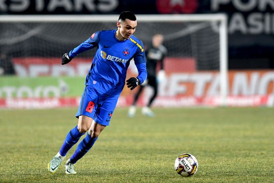 Adrian Sut Action During Romania Superliga Editorial Stock Photo ...