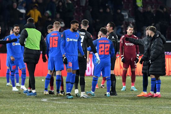 Players Fcsb Celebraing After They Won Editorial Stock Photo - Stock ...