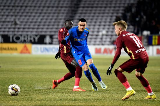 Adrian Sut Action During Romania Superliga Editorial Stock Photo ...