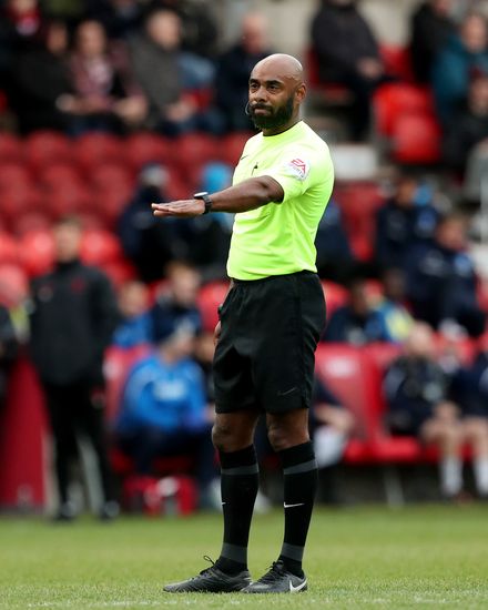 Match Referee Sam Allison During Sky Editorial Stock Photo - Stock ...