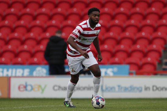Roshaun Williams Doncaster Rovers During Sky Editorial Stock Photo ...