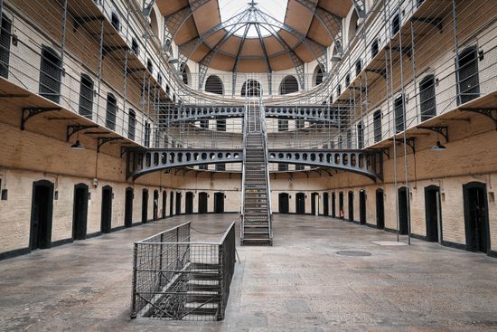 Kilmainham Gaol Former Restored Victorianera Prison Editorial Stock ...