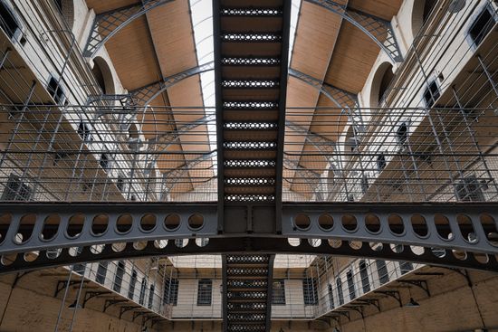 Kilmainham Gaol Former Restored Victorianera Prison Editorial Stock ...