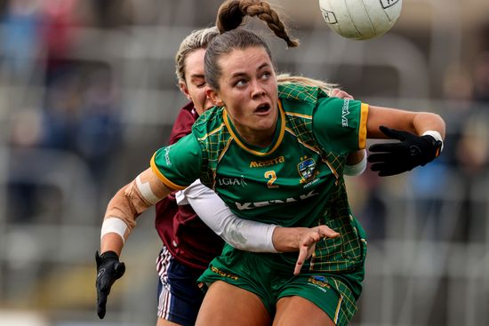 Meath Vs Galway Galways Megan Glynn Editorial Stock Photo - Stock Image ...