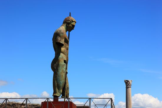 Statue Daedalus By Mitoraj Daidalos Figure Editorial Stock Photo ...