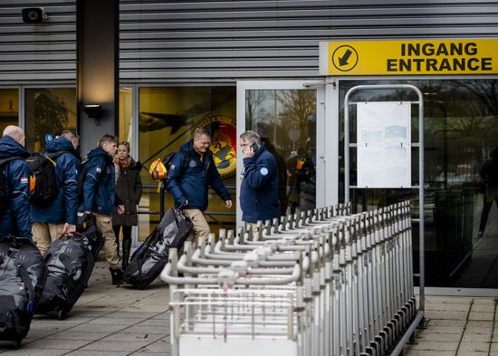 Eindhoven Members Dutch Search Rescue Team Editorial Stock Photo ...