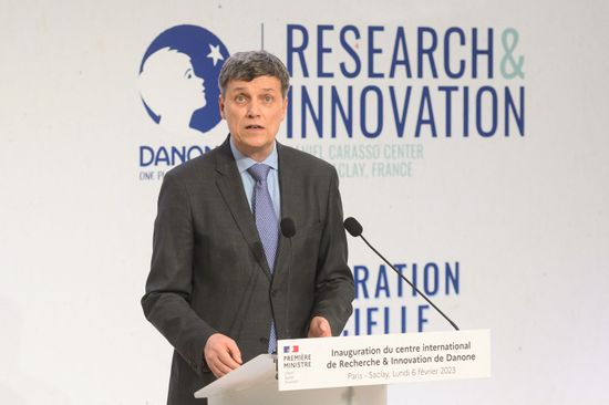 Ceo Danone Group Antoine De Saintaffrique Editorial Stock Photo - Stock ...