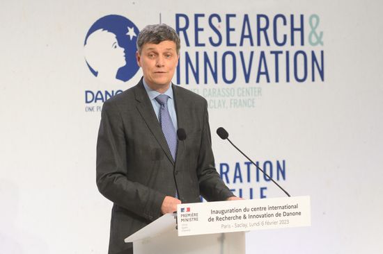 Ceo Danone Group Antoine De Saintaffrique Editorial Stock Photo - Stock ...