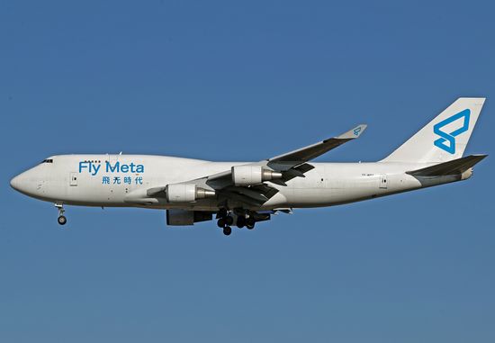 Boeing 747446bdsf Fly Meta Company Based Editorial Stock Photo - Stock ...