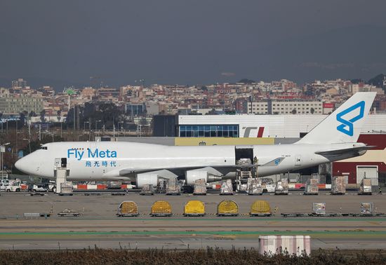 Boeing 747446bdsf Fly Meta Company Based Editorial Stock Photo - Stock ...
