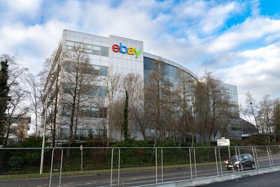 Ebay European Offices Atrium Building Five Editorial Stock Photo ...