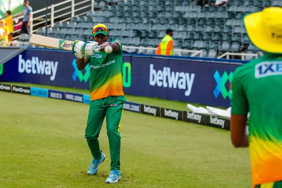 Sibonelo Makhanya Joburg Super Kings Editorial Stock Photo - Stock ...