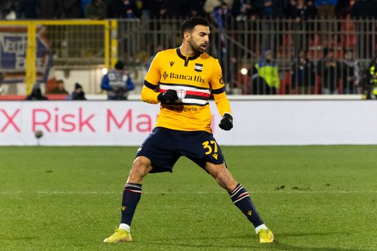 Mehdi Leris Uc Sampdoria Action During Editorial Stock Photo - Stock ...