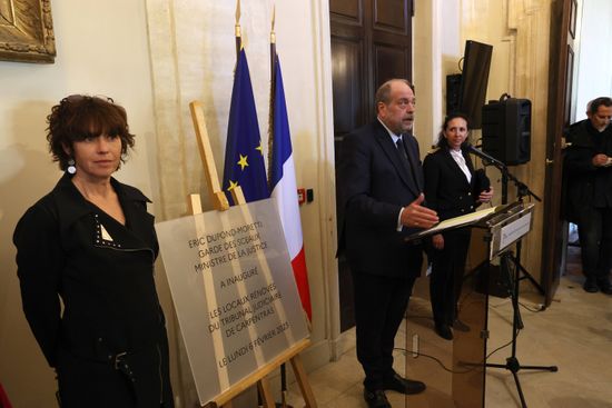 Anne Deligny Eric Dupond Moretti French Editorial Stock Photo - Stock ...