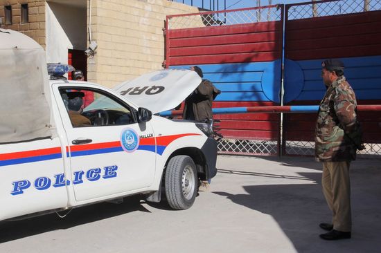 Pakistani Security Officials Frisk Motorists Checkpoint Editorial Stock ...