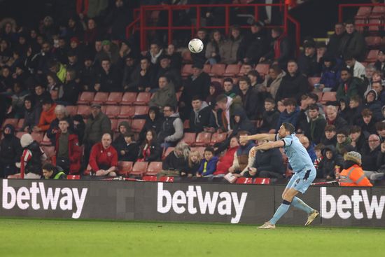 Ben Tozer Wrexham Takes Throw Editorial Stock Photo - Stock Image ...
