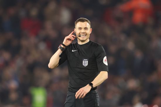 Referee Mr Leigh Doughty Editorial Stock Photo - Stock Image | Shutterstock