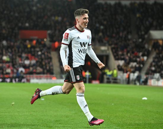 Harry Wilson Fulham Celebrates Scoring Their Editorial Stock Photo ...