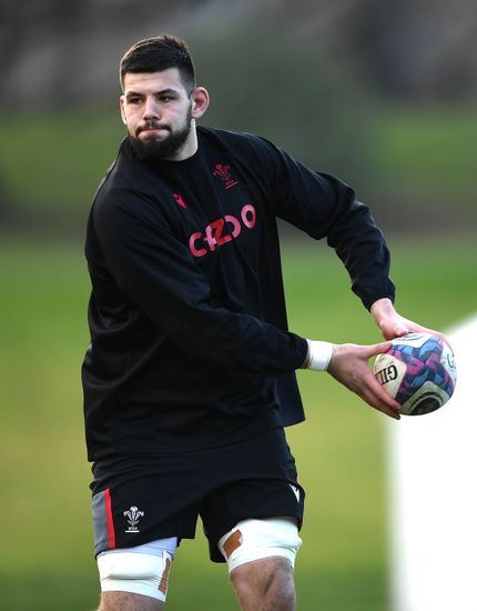 Rhys Davies During Training Editorial Stock Photo - Stock Image ...
