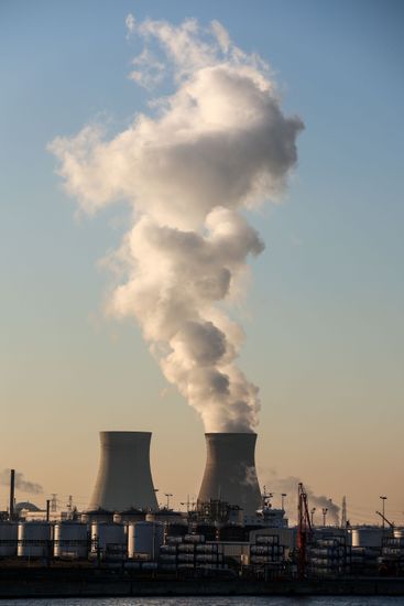 Engie Electrabel Nuclear Power Plant Doel Editorial Stock Photo - Stock ...