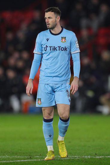 Wrexham Midfielder Anthony Forde 14 During Editorial Stock Photo ...