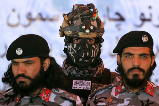 Taliban Prison Police Pose They Attend Editorial Stock Photo - Stock ...