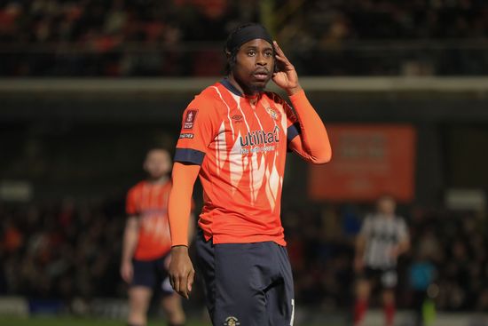 Pelly Ruddock Mpanzu 17 Luton Town Editorial Stock Photo - Stock Image ...