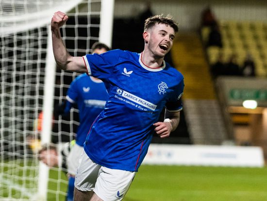 Rangers B Team Forward James Graham Editorial Stock Photo - Stock Image ...