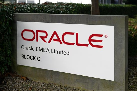 Oracle Emea Limited Block C Eastpoint Editorial Stock Photo - Stock ...