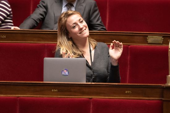 Deputy Marie Pochon Attends Session Questions Editorial Stock Photo ...