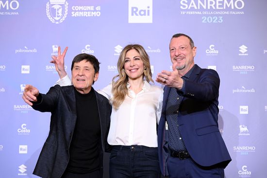 Italian Journalist Television Presenter Francesca Fagnani Editorial ...