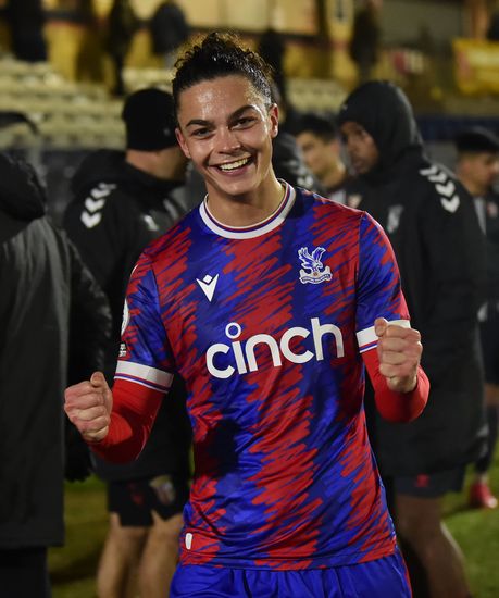 Noah Watson Crystal Palace Celebrates After Editorial Stock Photo ...