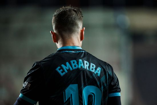 Adrian Embarba Ud Almeria During La Editorial Stock Photo - Stock Image ...