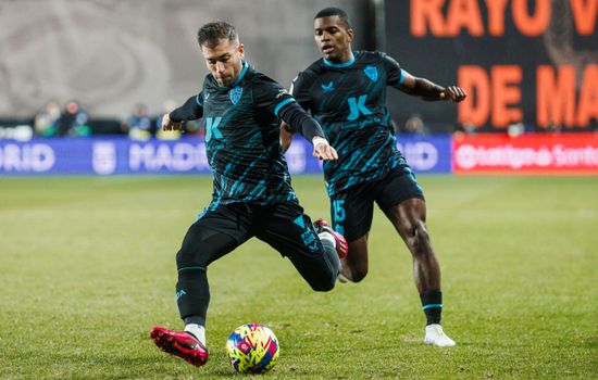 Adrian Embarba Ud Almeria Action During Editorial Stock Photo - Stock ...