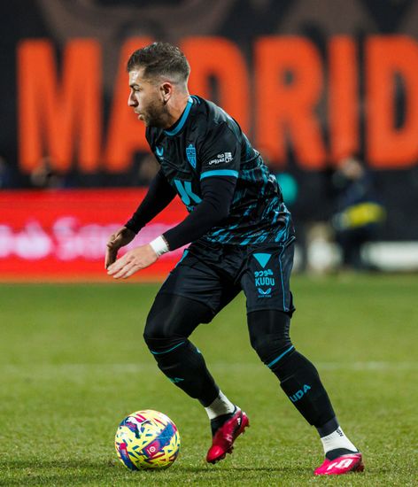 Adrian Embarba Ud Almeria Action During Editorial Stock Photo - Stock ...