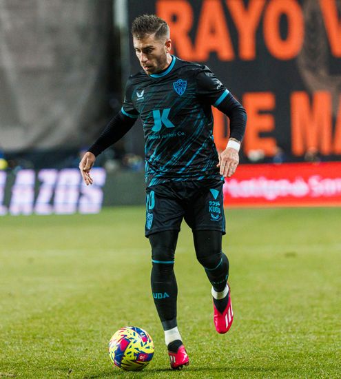 Adrian Embarba Ud Almeria Action During Editorial Stock Photo - Stock ...