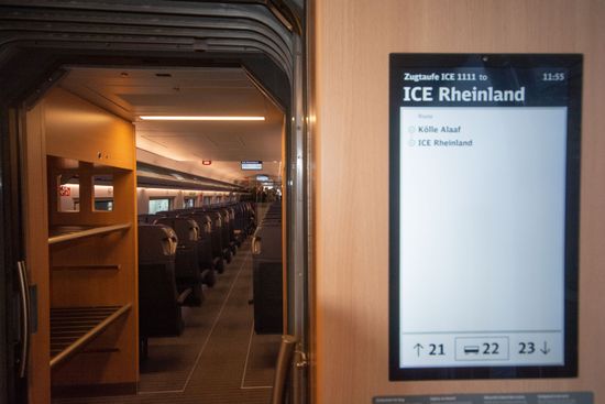 General View Inside Intercity Ice 3neo Editorial Stock Photo - Stock ...