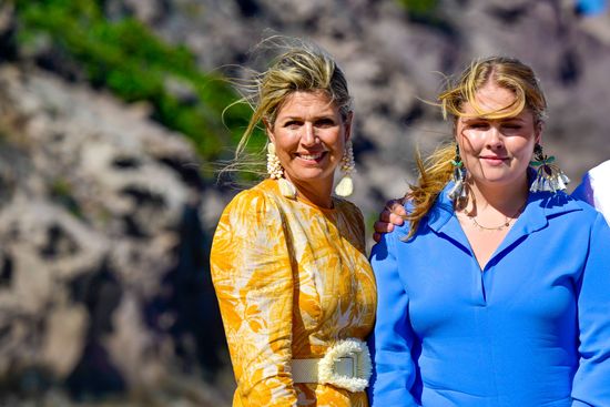 Queen Maxima Netherlands Princess Amalia Princess Editorial Stock Photo ...