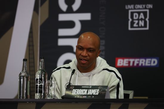Anthony Joshuas New Trainer Derrick James Editorial Stock Photo - Stock ...