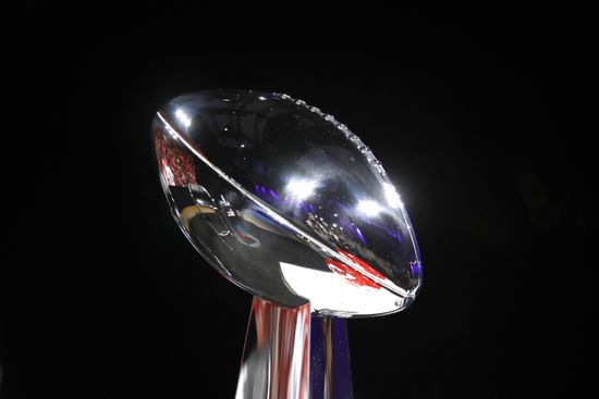 Nfl Super Bowl Vince Lombardi Trophy Editorial Stock Photo - Stock ...
