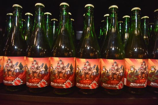 Beer Image Russian President Vladimir Putin Editorial Stock Photo ...