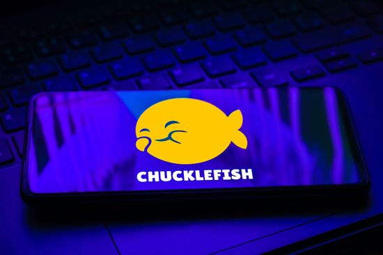This Photo Illustration Chucklefish Logo Displayed Editorial Stock Photo - Stock Image ...
