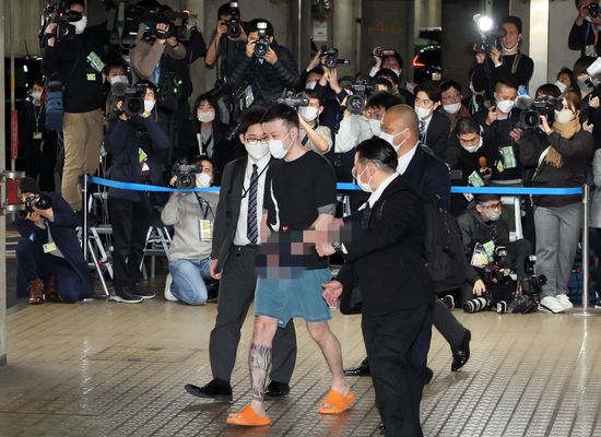 Japanese Robbery Suspect Toshiya Fujita C Editorial Stock Photo - Stock ...