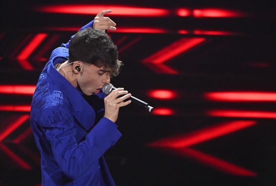 Italian Singer Lda Performs On Stage Editorial Stock Photo - Stock ...