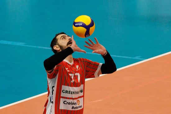 Maaseiks Athanasios Protopsaltis Pictured Action During Editorial Stock ...