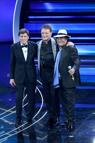 Gianni Morandi Al Bano Massimo Ranieri Editorial Stock Photo - Stock ...