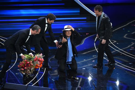 Gianni Morandi Massimo Ranieri Al Bano Editorial Stock Photo - Stock ...
