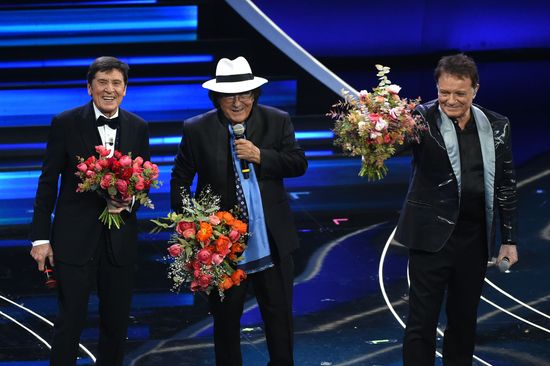 Gianni Morandi Massimo Ranieri Al Bano Editorial Stock Photo - Stock ...