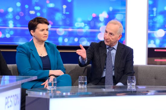 Ruth Davidson Lord Peter Ricketts Editorial Stock Photo - Stock Image ...