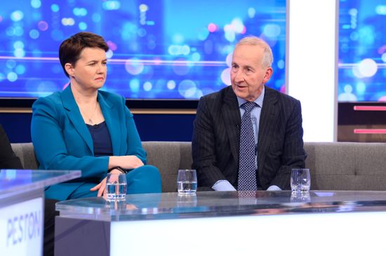 Ruth Davidson Lord Peter Ricketts Editorial Stock Photo - Stock Image ...